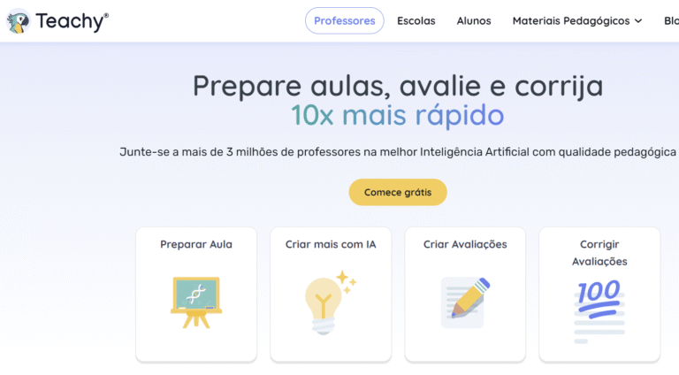 Teachy IA: A Revolução do Planejamento Educacional com Inteligência ...